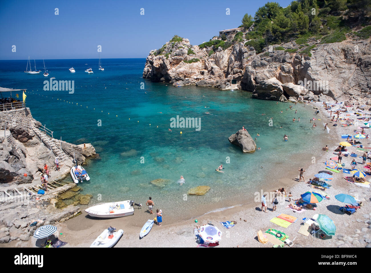 Cala Deia Mallorca Spain Stock Photo - Alamy