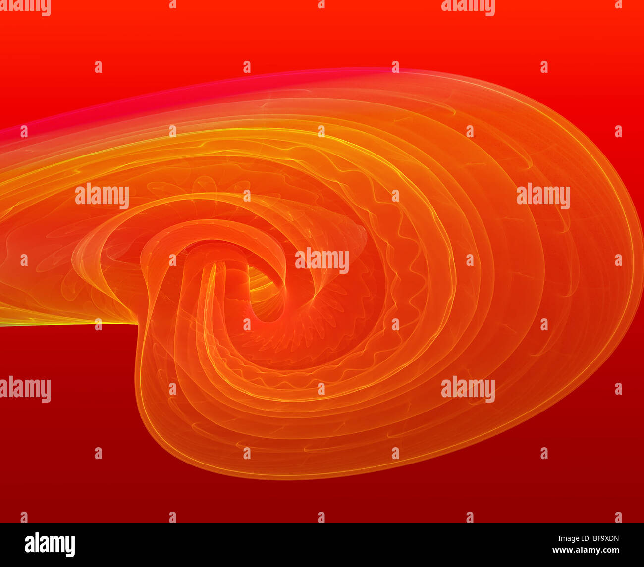 Abstract wallpaper illustration of wavy flowing energy Stock Photo - Alamy