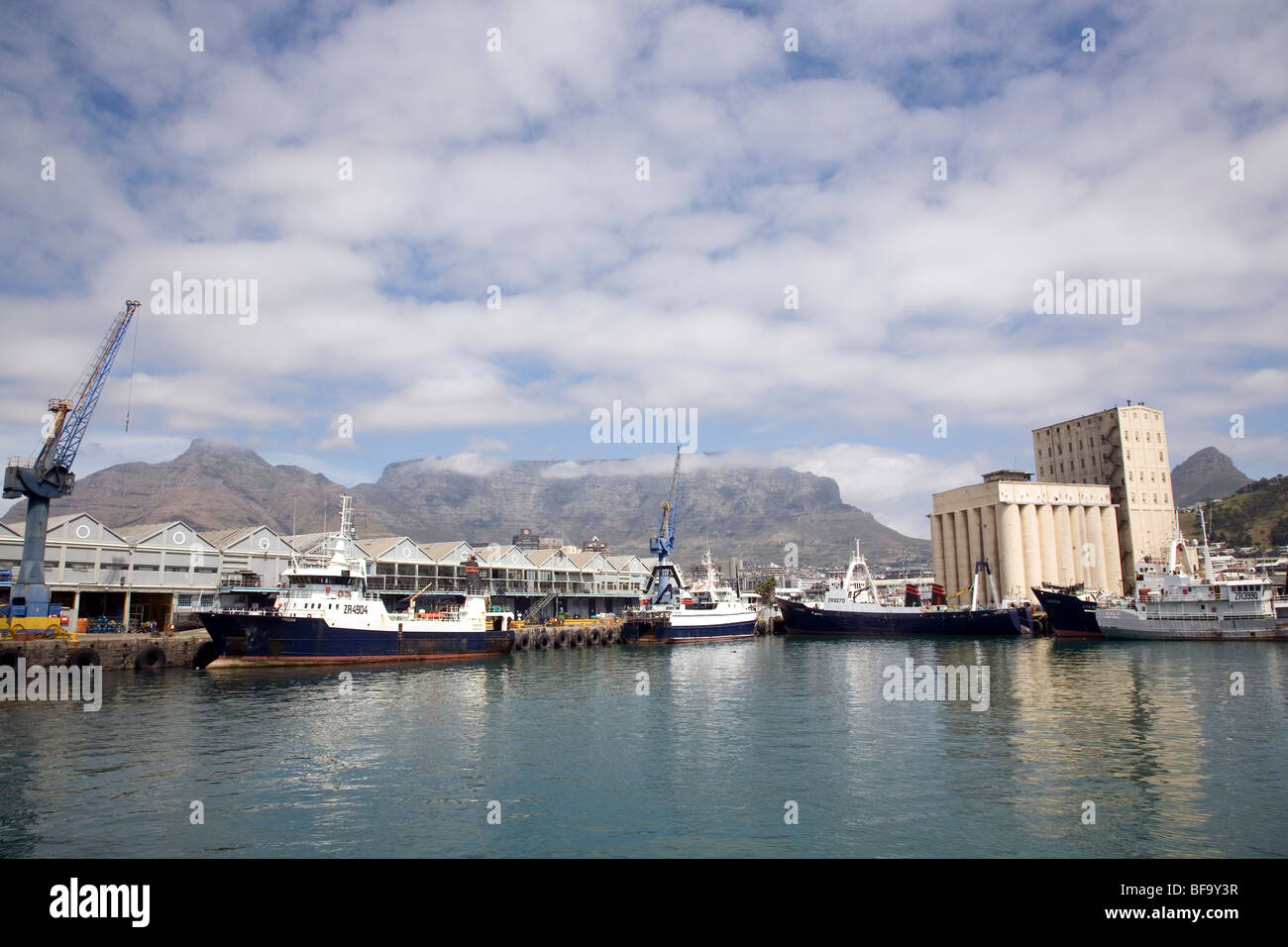Cape Town Harbour Stock Photo - Alamy