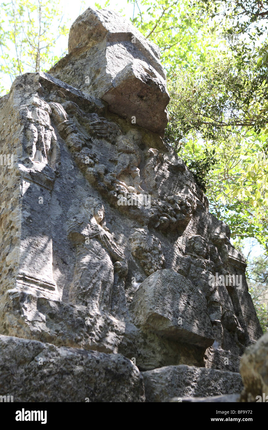 Sarcophagus of Alkestis South Necropolis Akcay Creek Olympos Turkey ...