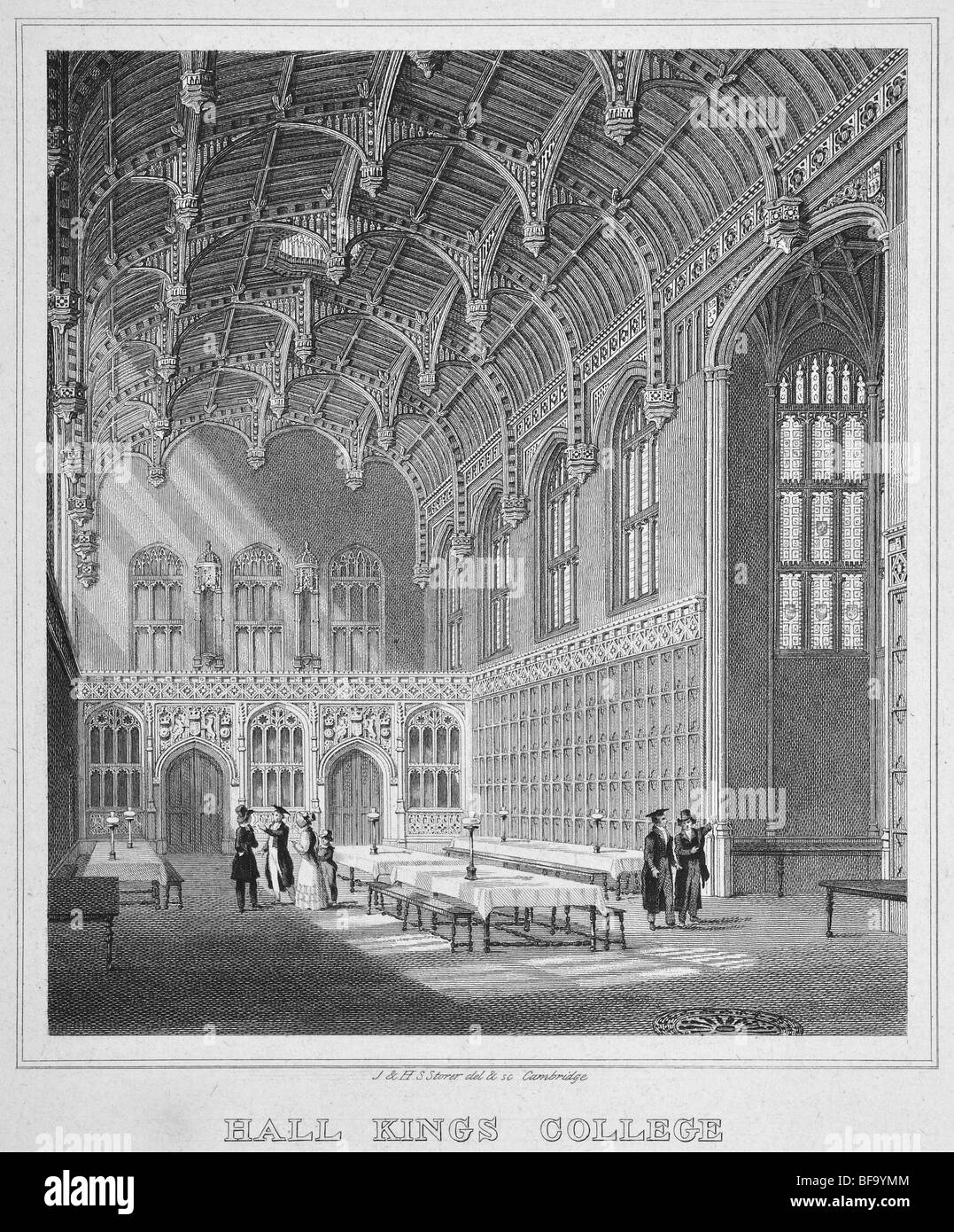 King’s College, Cambridge – Hall Stock Photo - Alamy