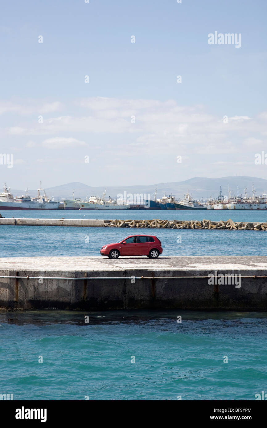 Waterfront red car hi-res stock photography and images - Alamy