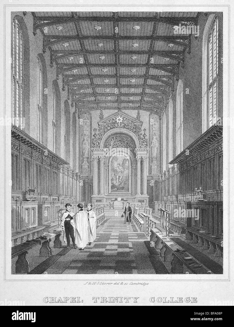 Sir isaac newton trinity college hi-res stock photography and images ...