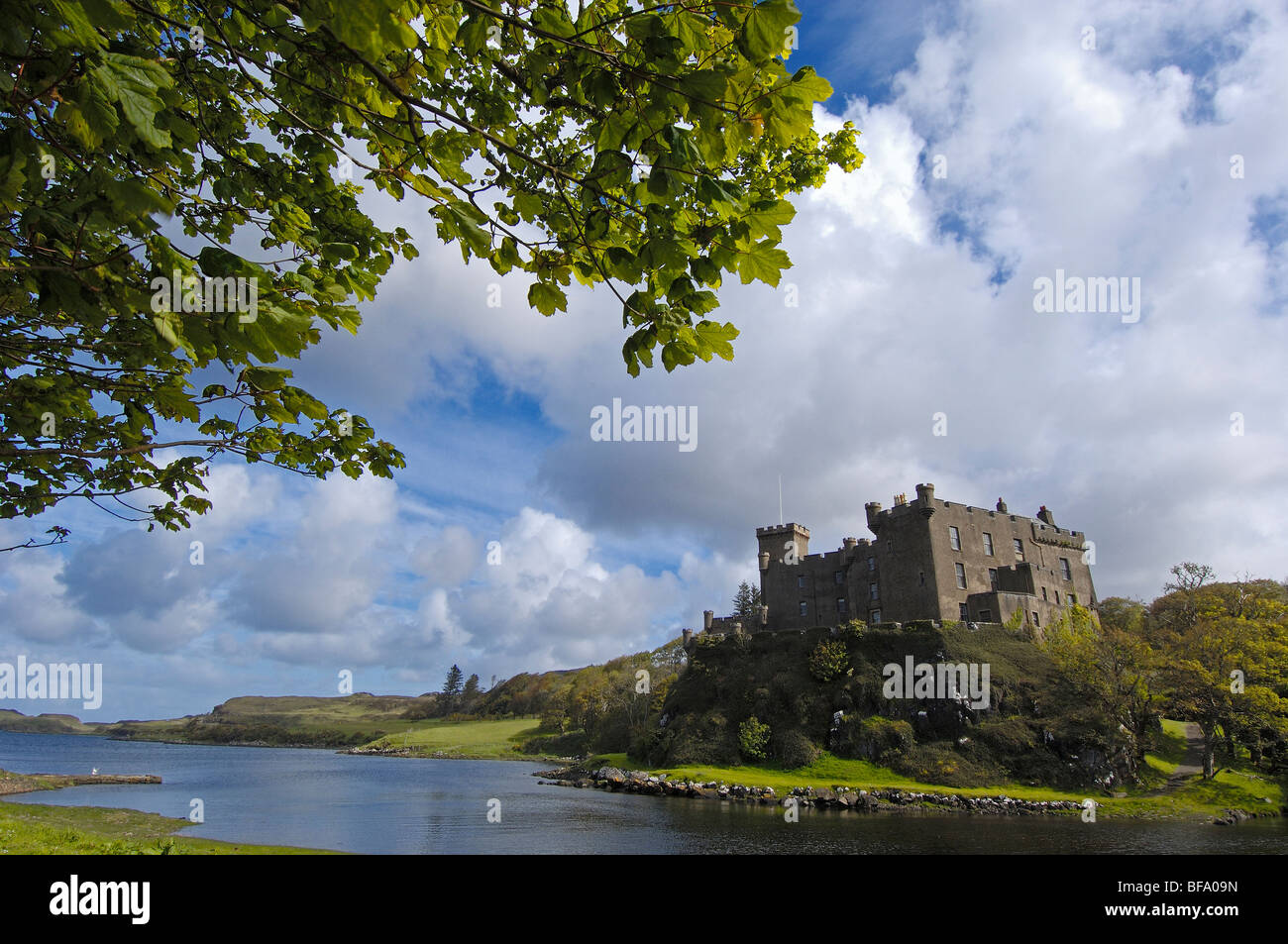 Dunvegan Castle. Isle of Skye. Scotland. U.K Stock Photo - Alamy