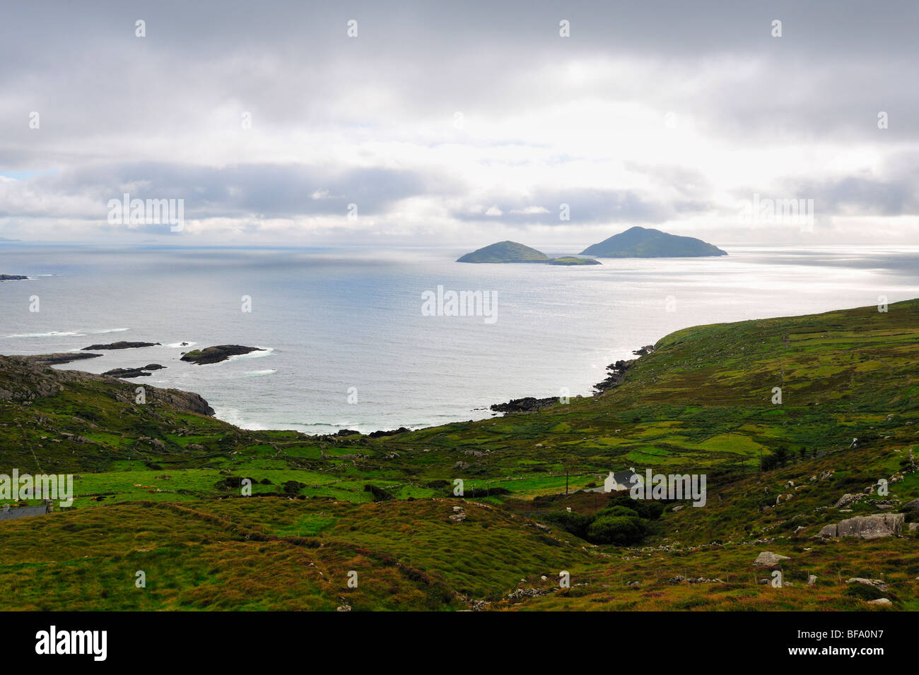 Iveragh Peninsula on Ring Of Kerry, Republic Of Ireland Stock Photo - Alamy