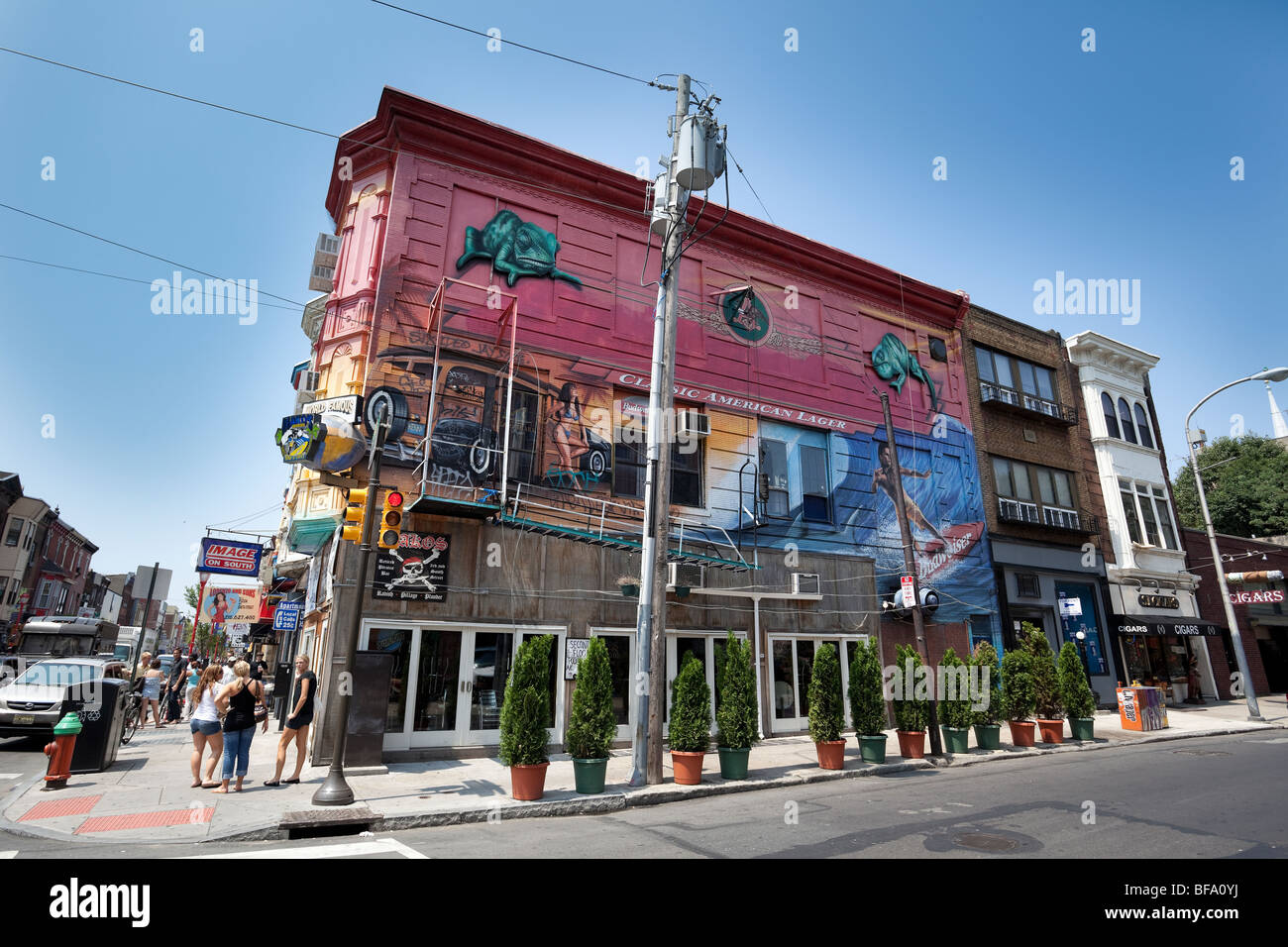 Street Corner With Buildings