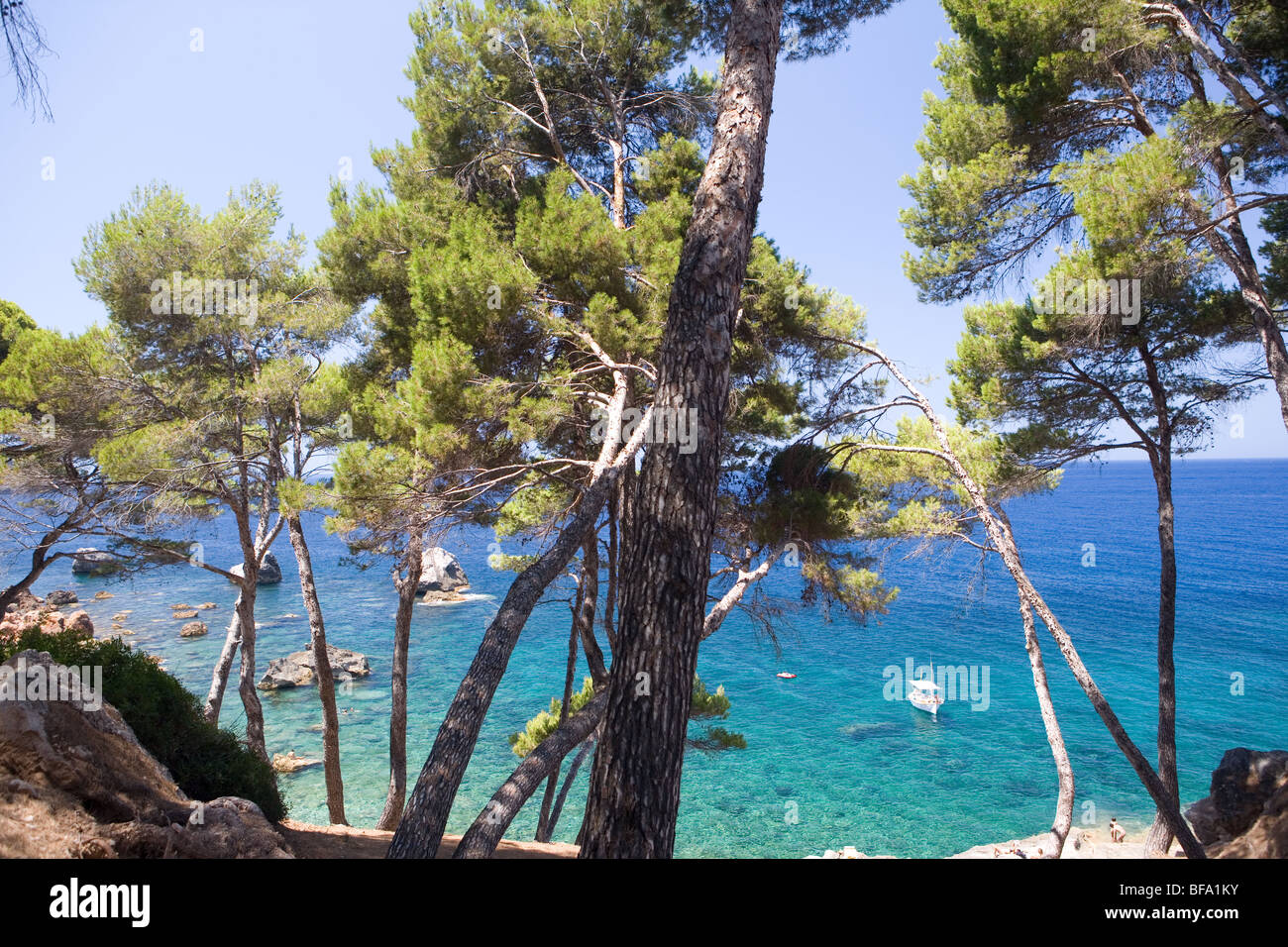 Lluc Alcari In Mallorca Spain Stock Photo - Alamy