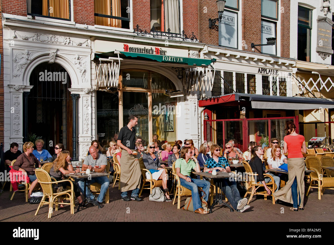 Haarlem Grote Markt Netherlands Holland Town City Stock Photo - Alamy