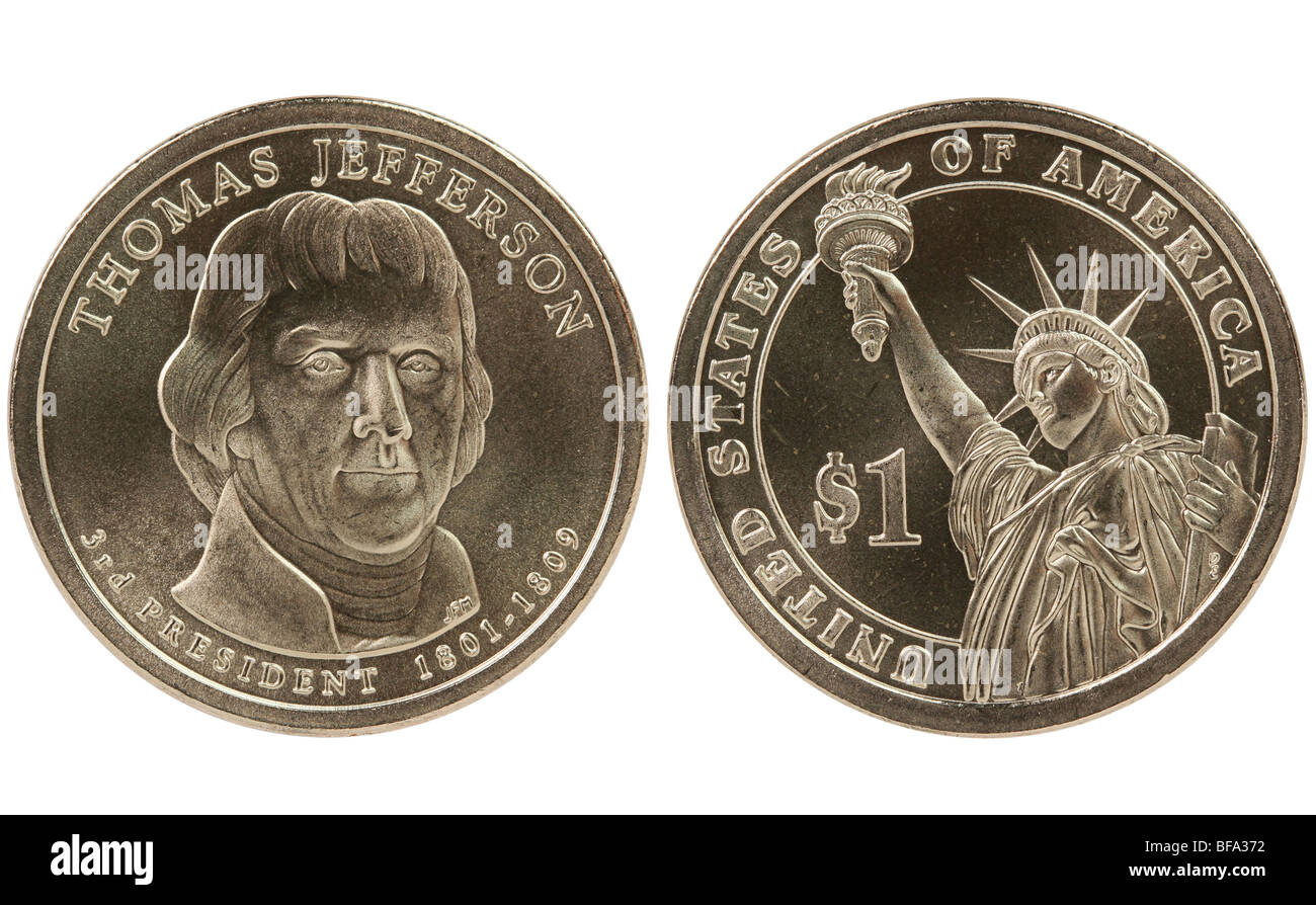 Thomas Jefferson Dollar Coin