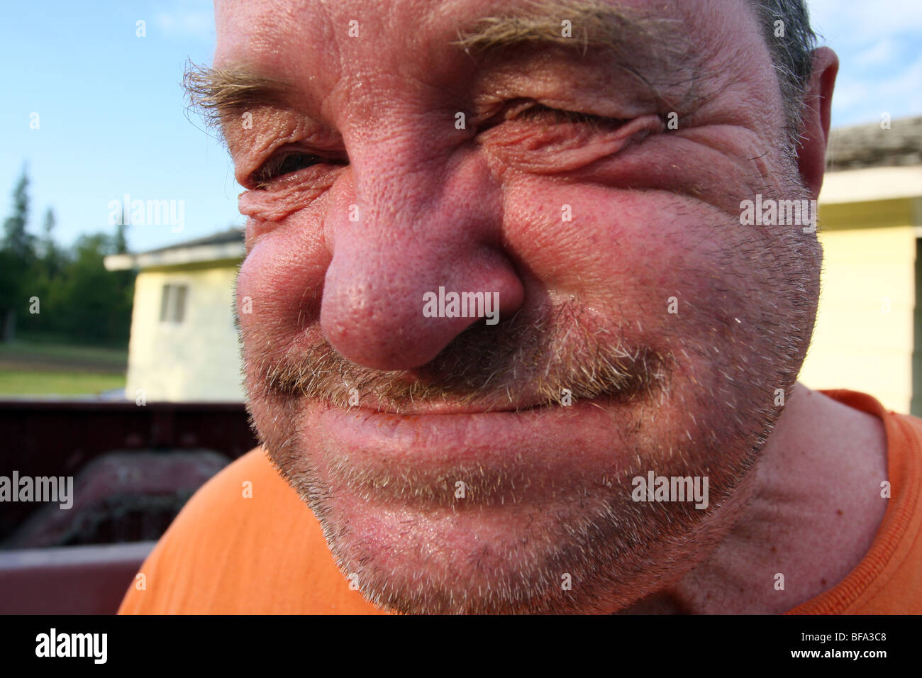 Toothless man smiling hi-res stock photography and images - Alamy