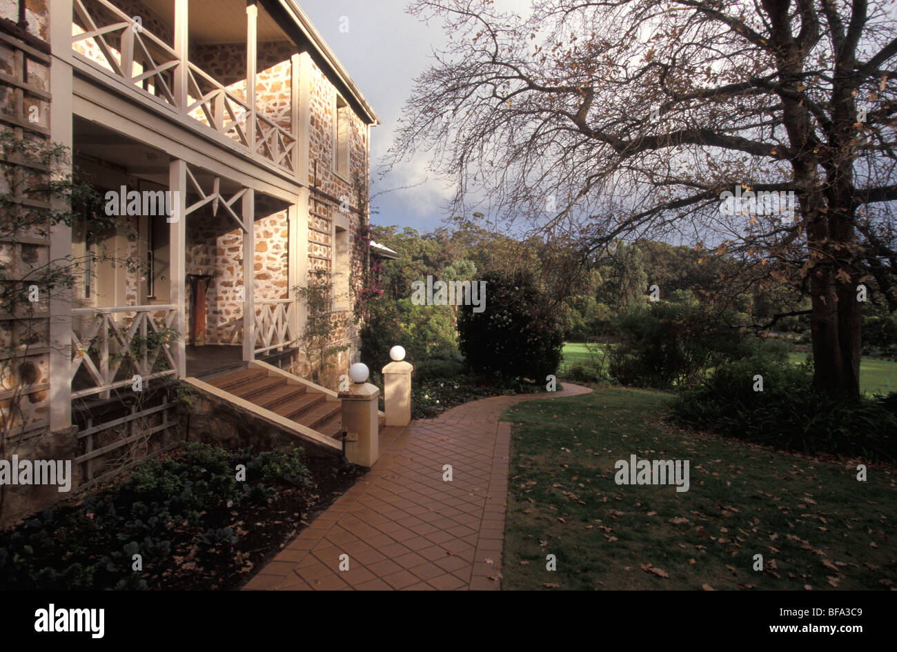 Basildene Manor Margaret River Western Australia Australia Stock Photo ...