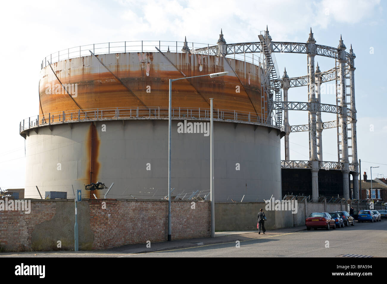 Gas storage gasometers gasometers hi-res stock photography and images ...
