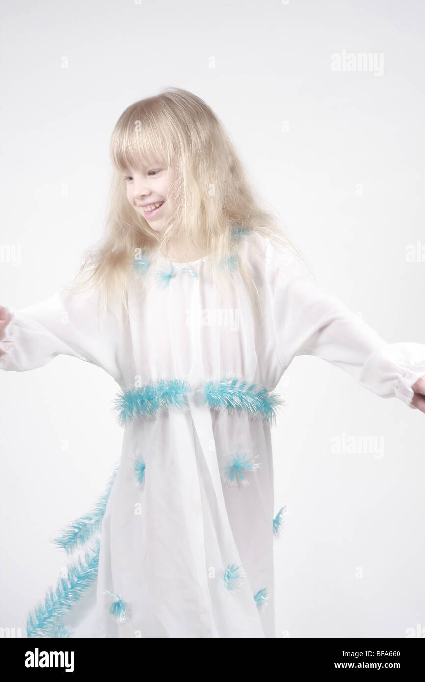 young, little, cute, funny, adorable, girl, girls, fly, flying, blue ...