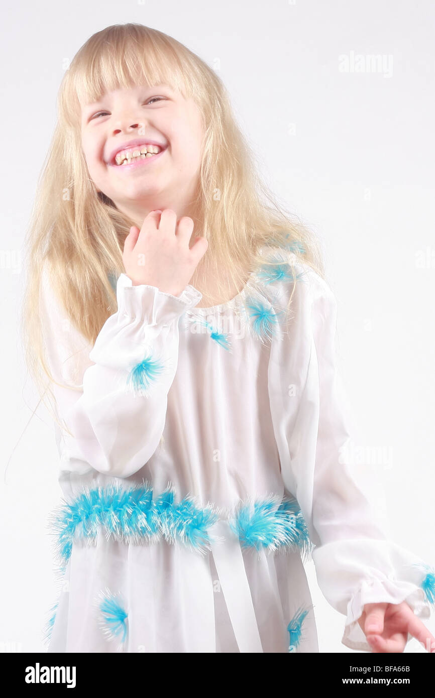 young, little, cute, funny, adorable, girl, girls, fly, flying, blue ...