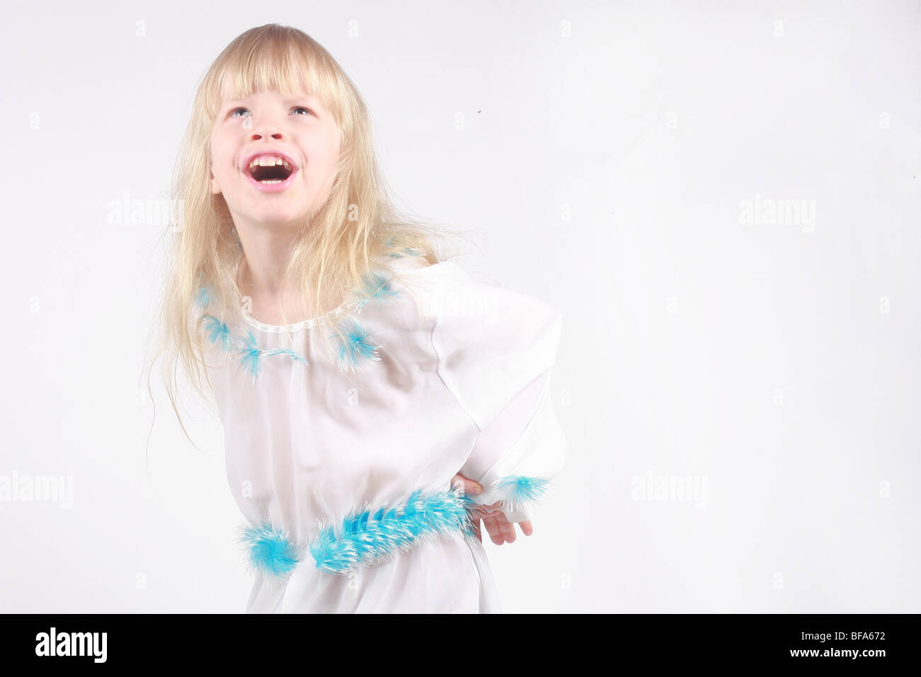 young, little, cute, funny, adorable, girl, girls, fly, flying, blue ...