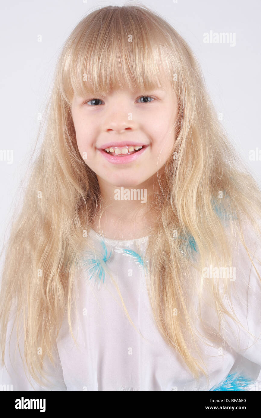 kid child expressive emotions girl white background standing portrait ...