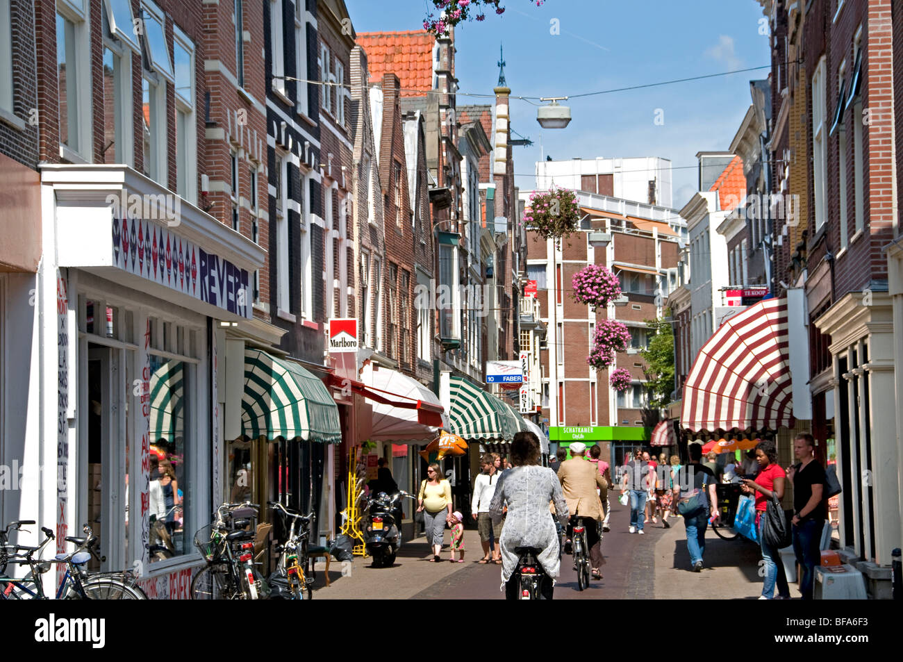 Haarlem Netherlands Holland Historic Town City Stock Photo - Alamy