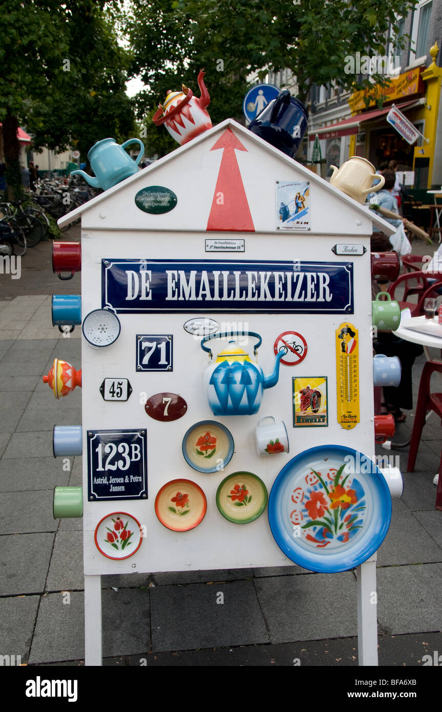 Amsterdam Albert Cuypstraat Cuyp Market Netherlands Stock Photo - Alamy