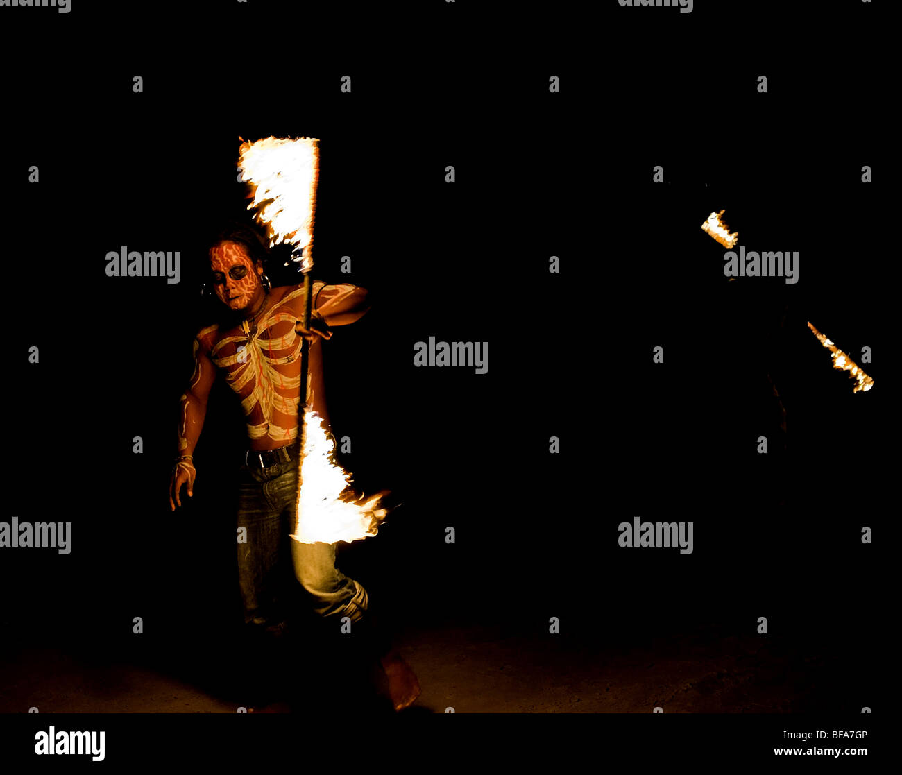 Flame dancer hi-res stock photography and images - Alamy