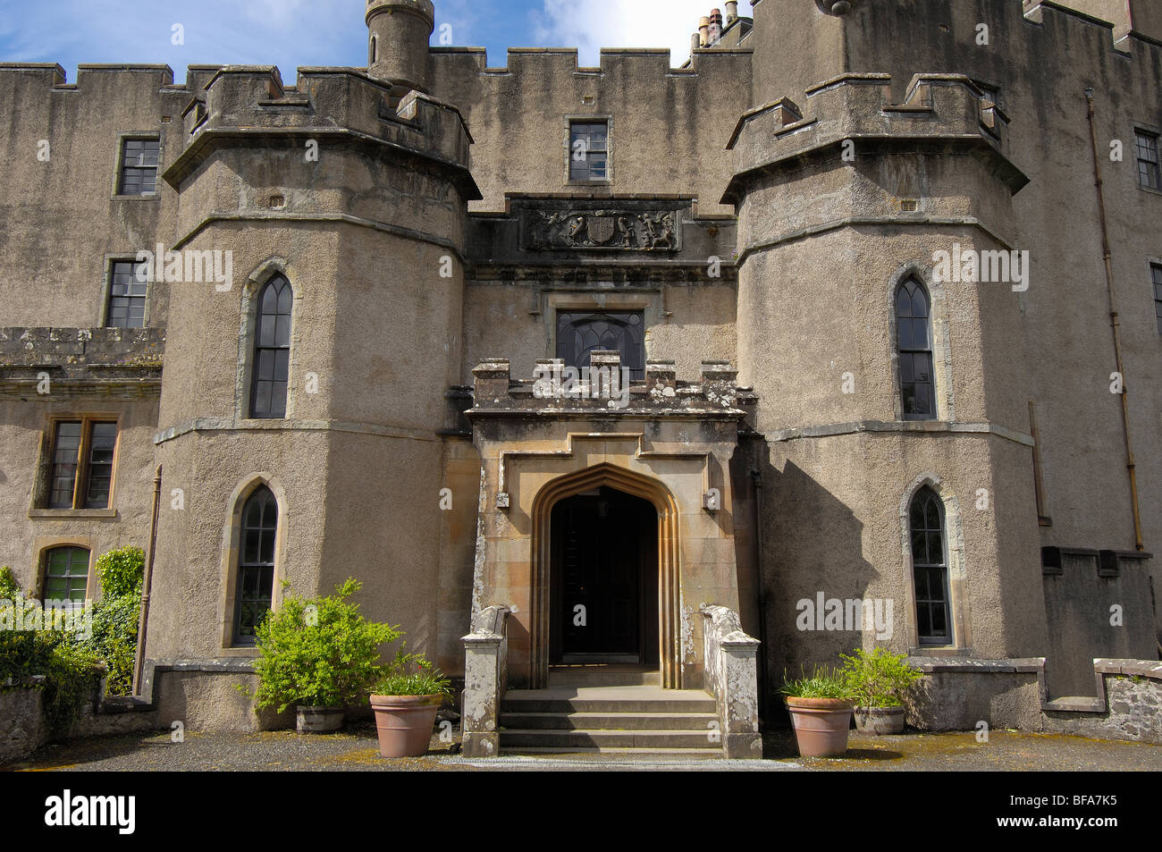 Dunvegan Castle. Isle of Skye. Scotland. U.K Stock Photo - Alamy