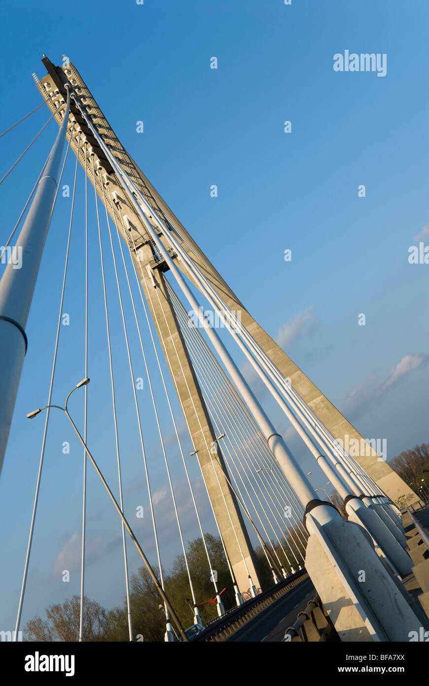 Swietokrzyski suspension bridge architecture hi-res stock photography ...