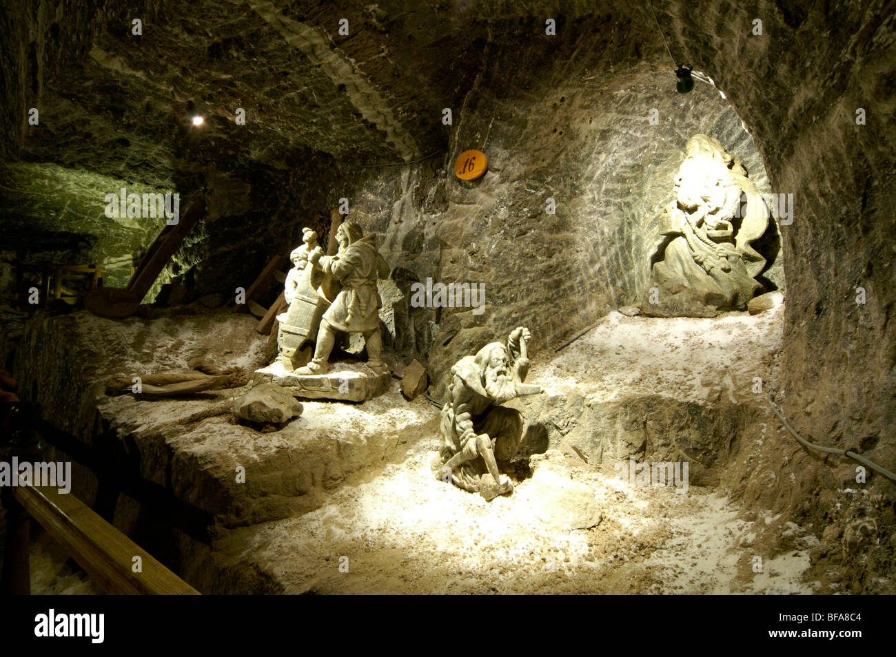 Bochnia salt mine Stock Photo - Alamy