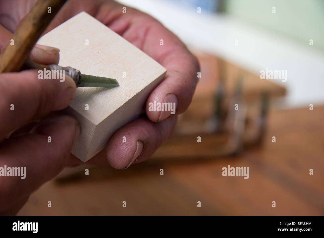 Tools moko close up chisel being hi-res stock photography and images ...