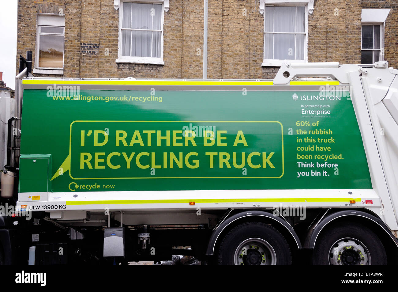 Slogan truck hi-res stock photography and images - Alamy