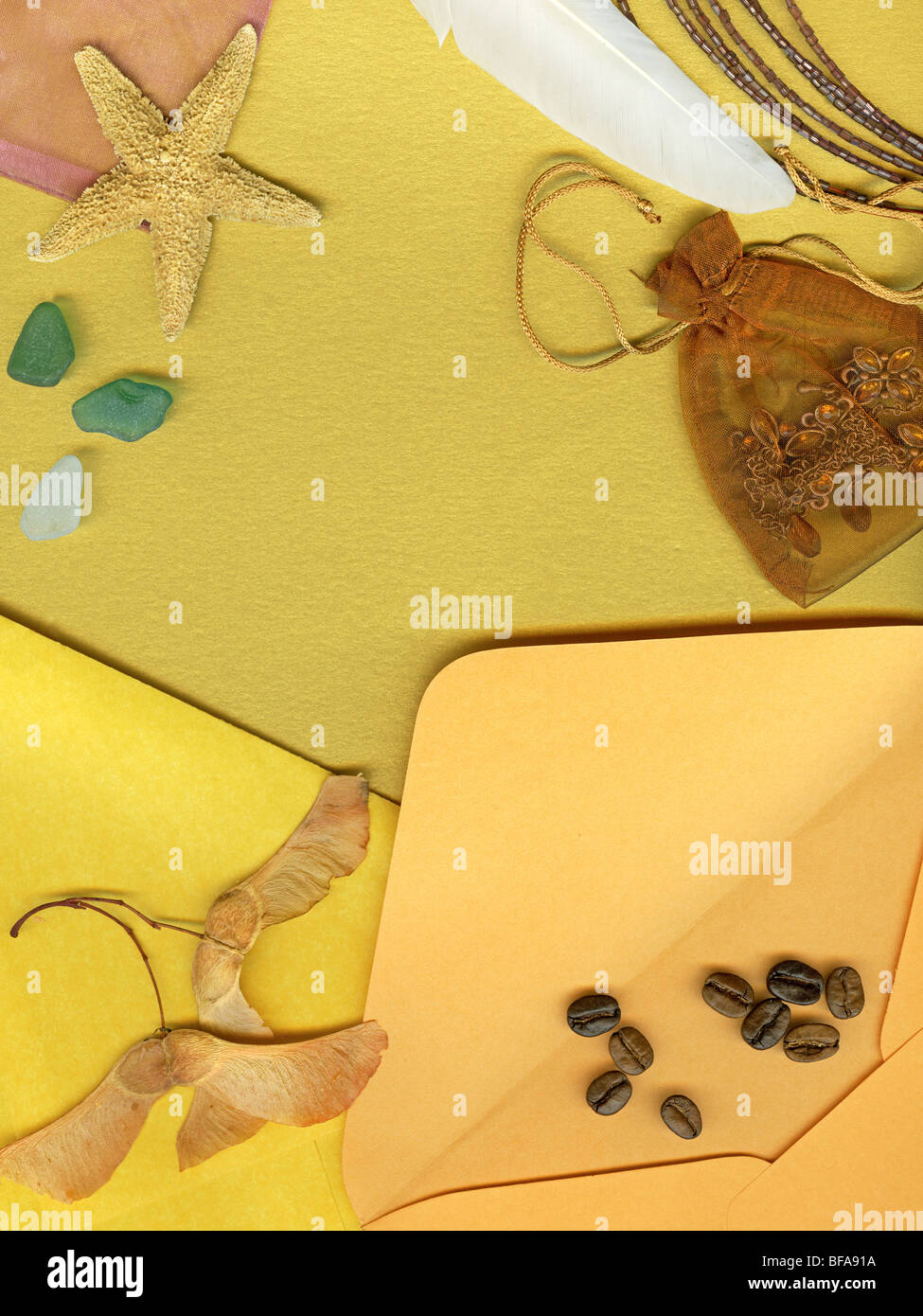 Vintage background with old letters Stock Photo - Alamy