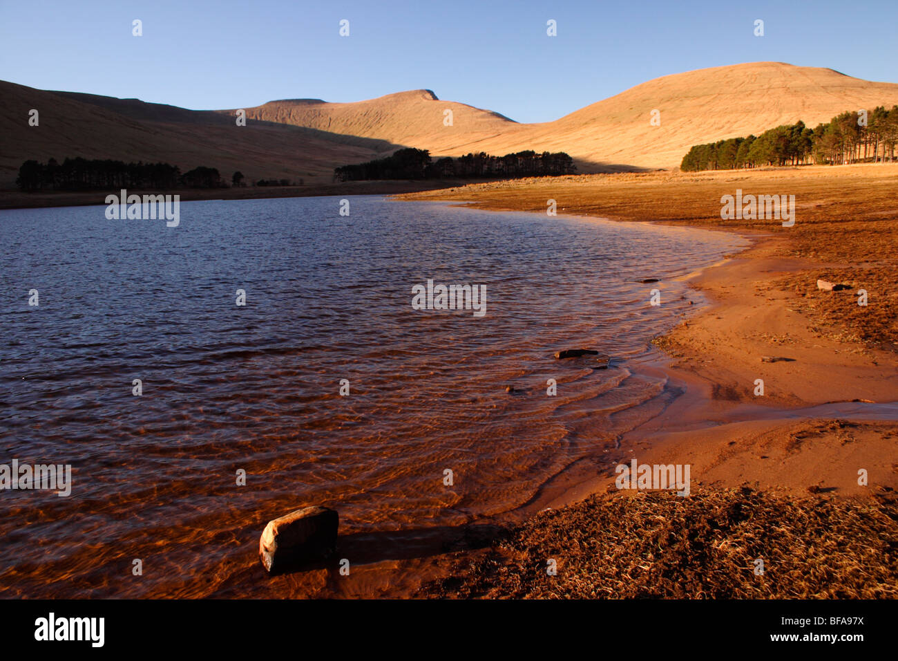 Upper Neuadd reservoir Wales Stock Photo - Alamy