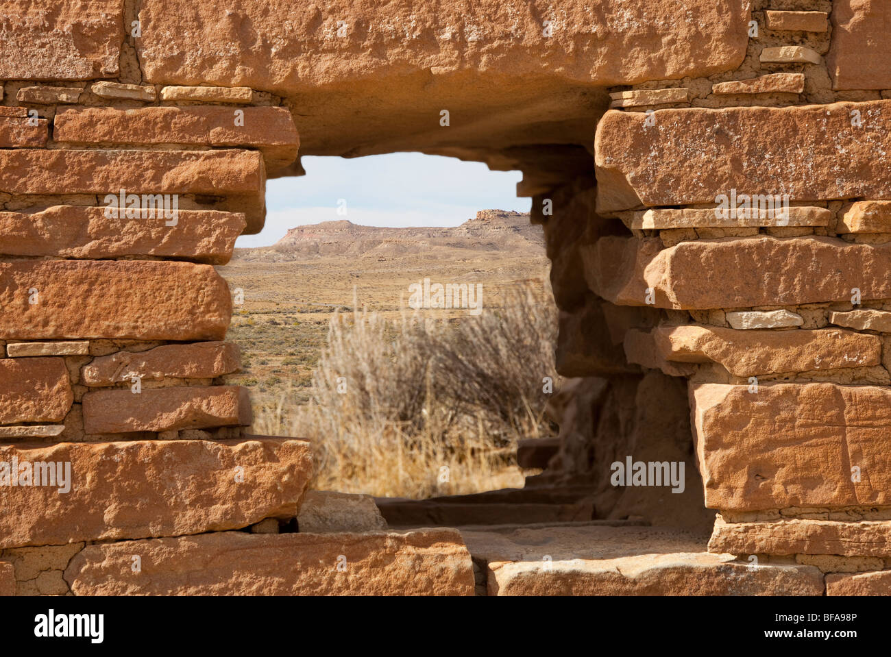 The Chacoan Ruins in Chaco Canyon near Farmington in New Mexico USA ...