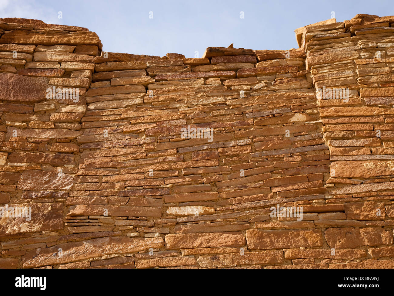 The Chacoan Ruins in Chaco Canyon near Farmington in New Mexico USA ...