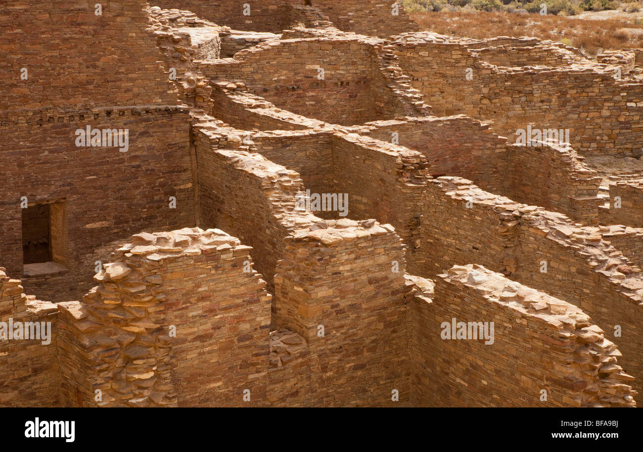 The Chacoan Ruins in Chaco Canyon near Farmington in New Mexico USA ...