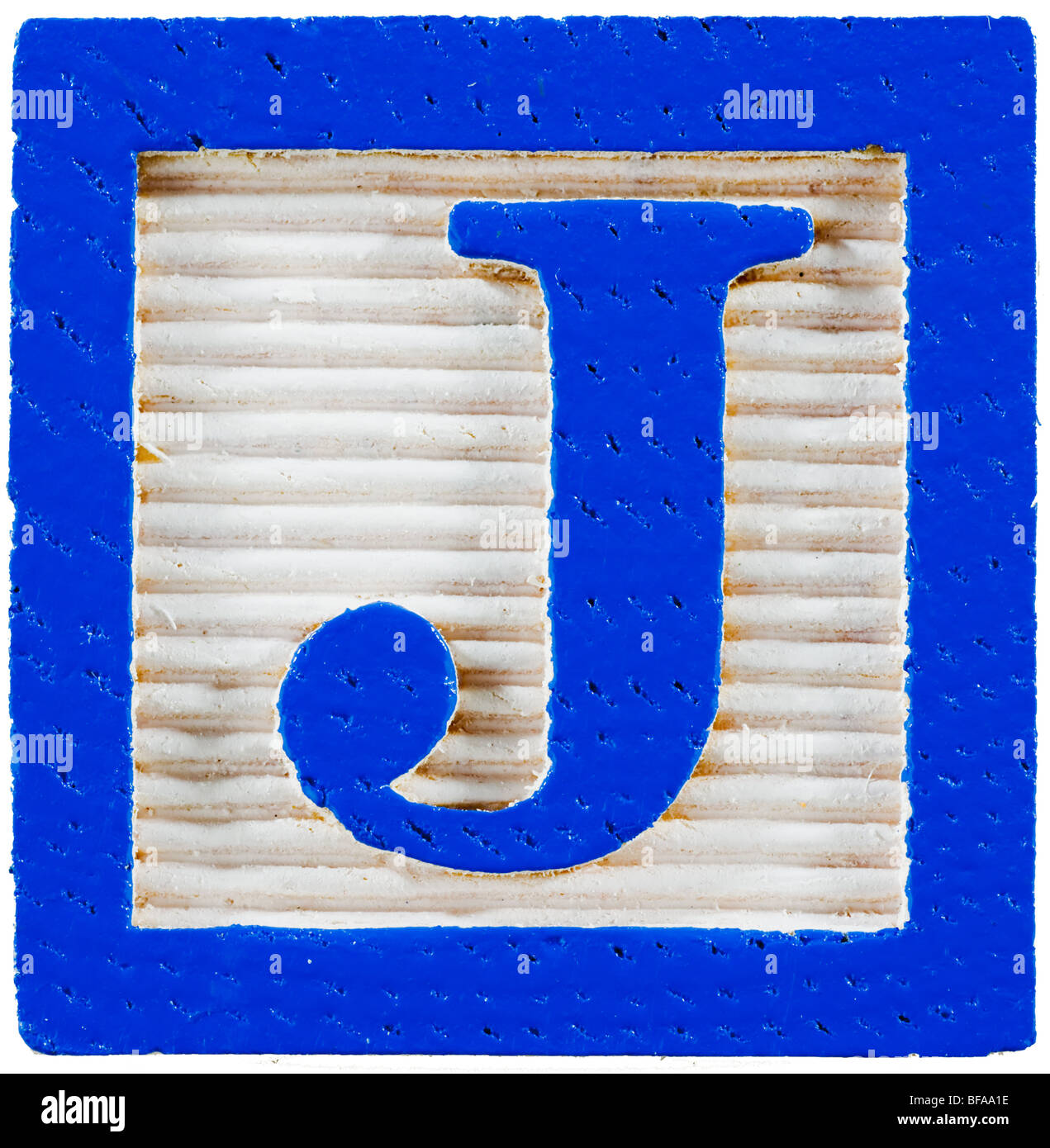 Childs Block Letter Stock Photo - Alamy