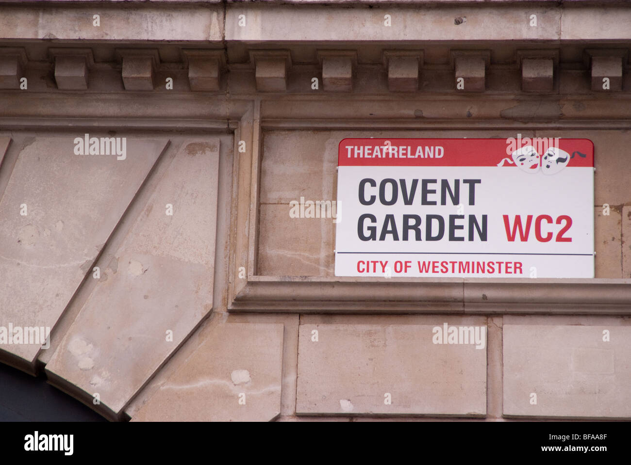 Covent garden street sign Stock Photo - Alamy