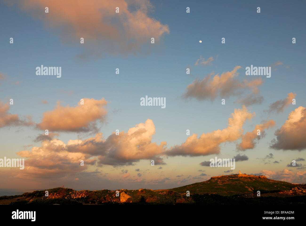landscapes at san dimitri in gozo Stock Photo - Alamy