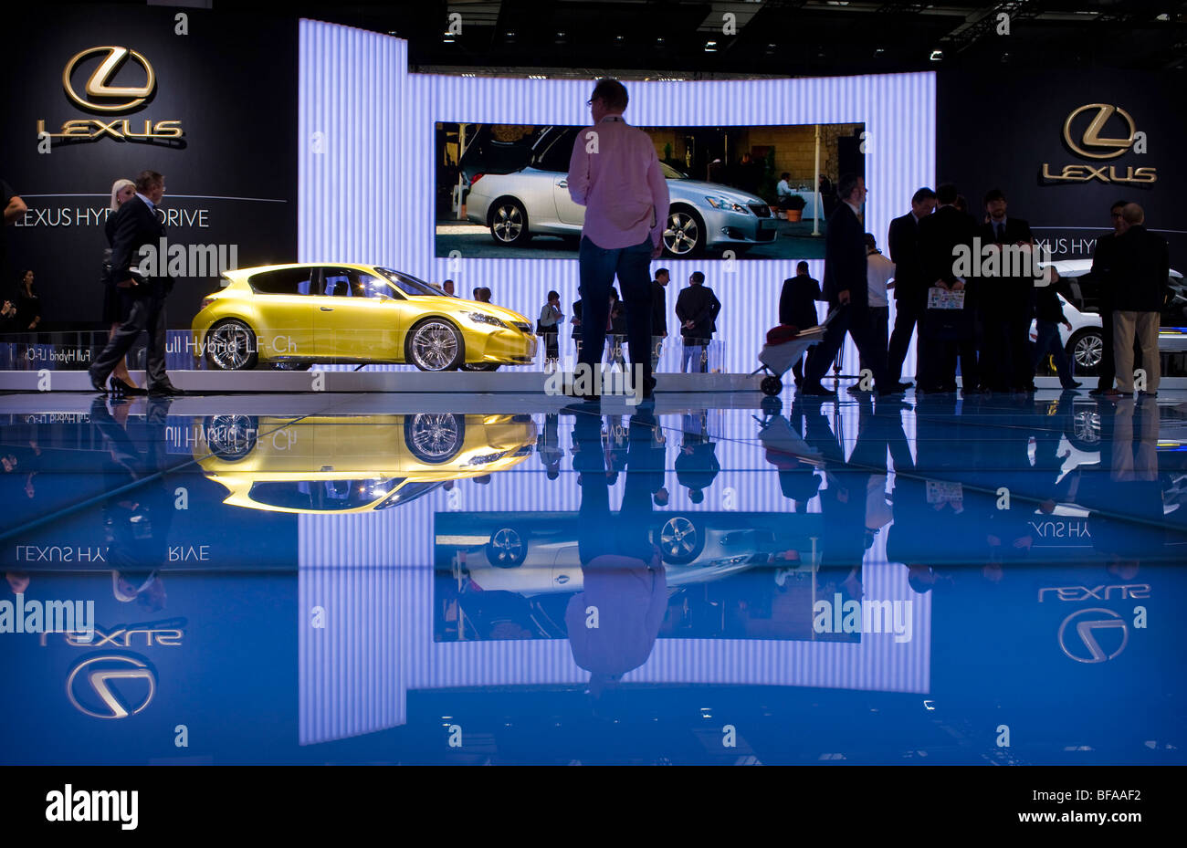 Stand from Lexus at the IAA Stock Photo - Alamy