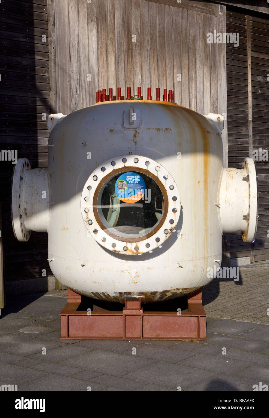 Under Water Toilet Maritime Museum Falmouth Stock Photo - Alamy