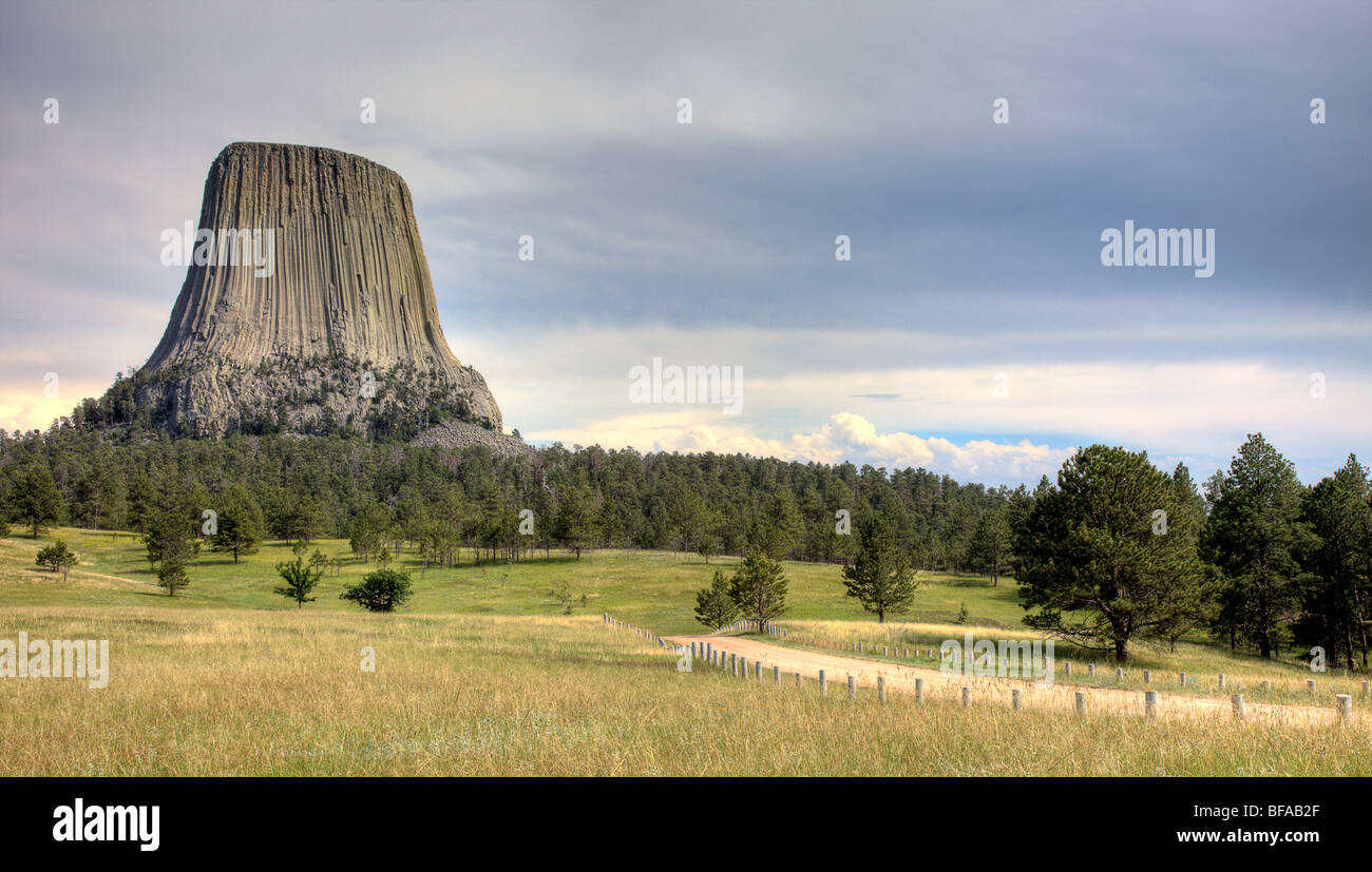 Devils tower monument hi-res stock photography and images - Alamy