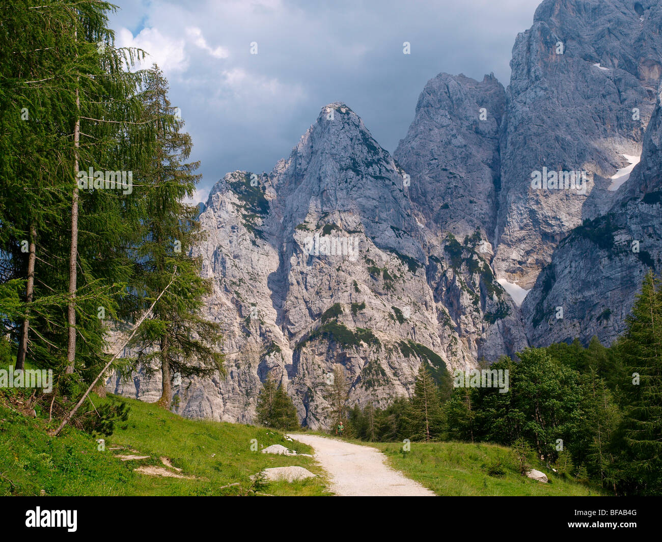 Triglav, mountain area Stock Photo - Alamy