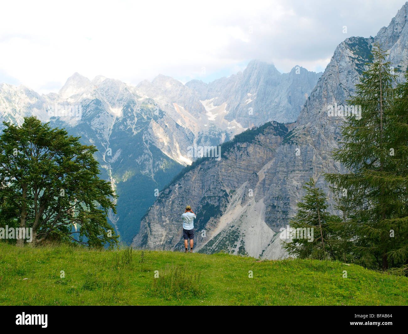 Triglav, mountain area Stock Photo - Alamy