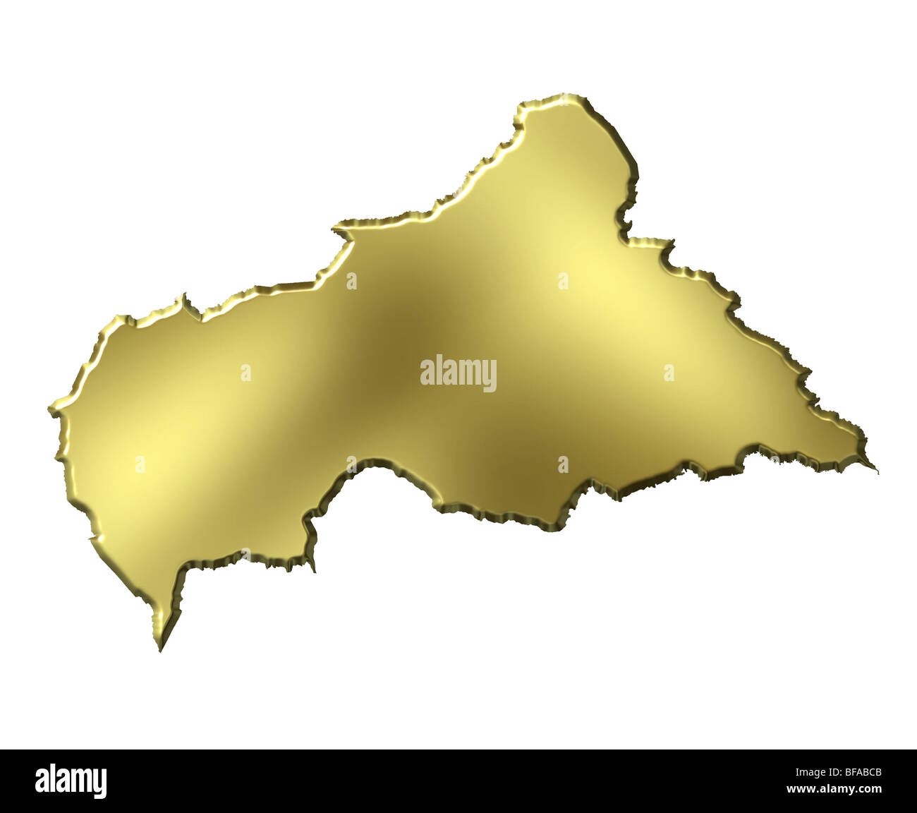 Map of central african hi-res stock photography and images - Alamy
