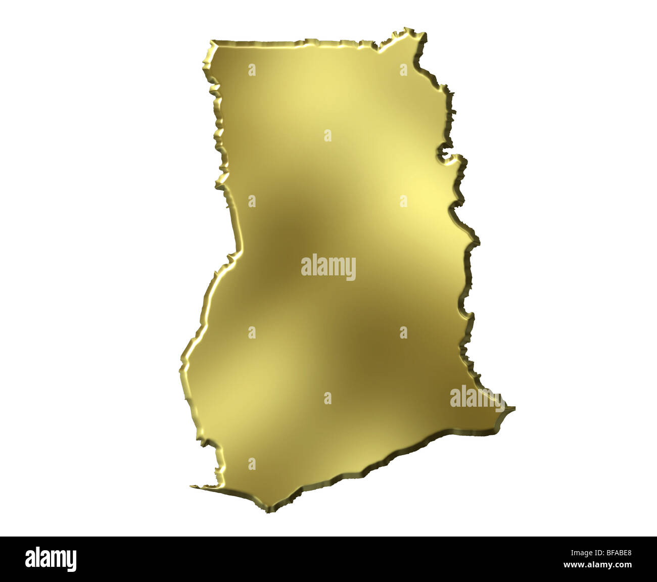 Ghana map hi-res stock photography and images - Alamy