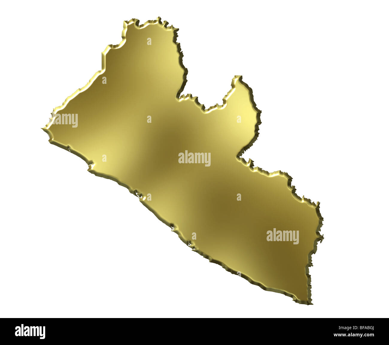 Map of liberia hi-res stock photography and images - Alamy