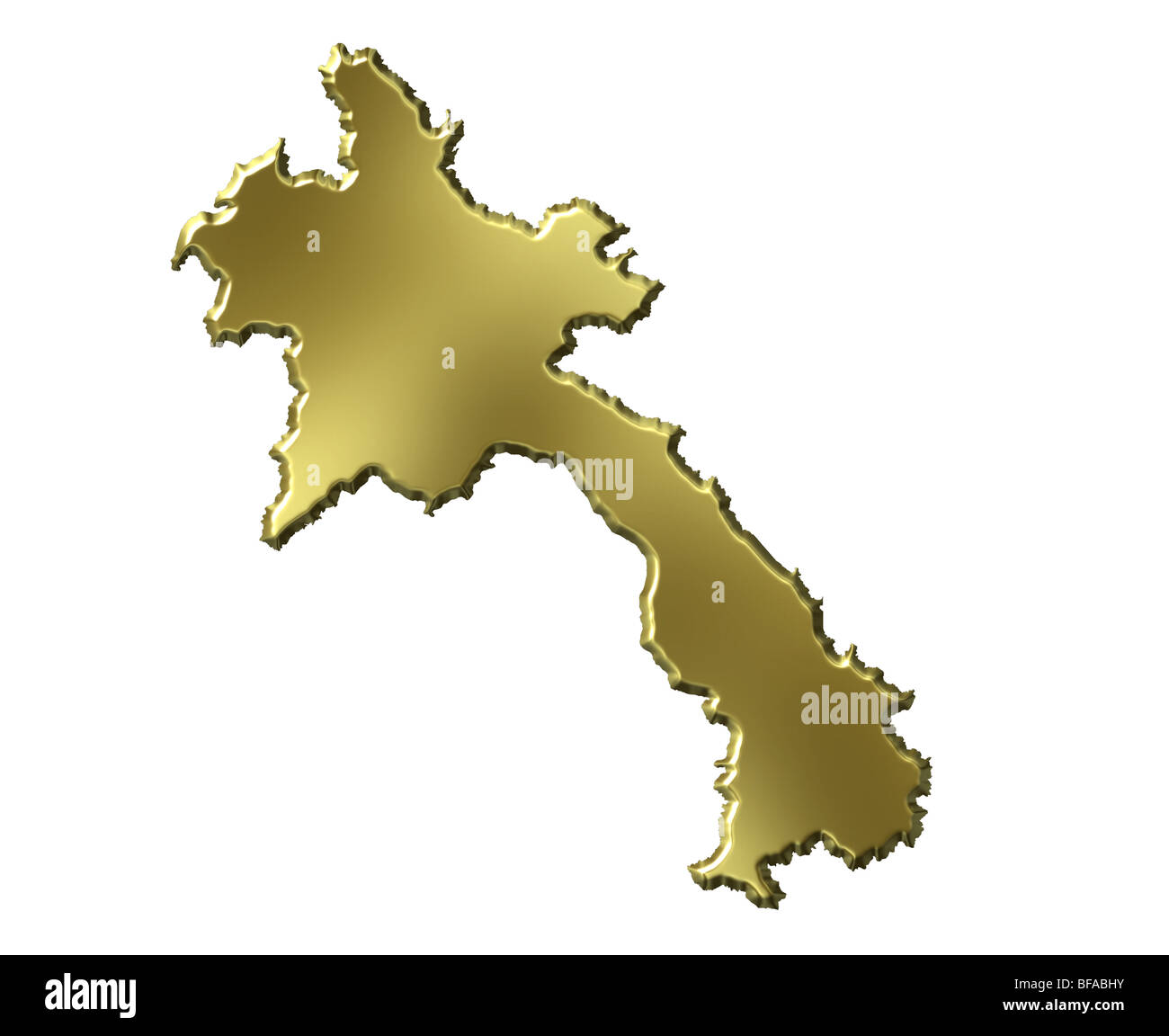 Map of laos hi-res stock photography and images - Alamy
