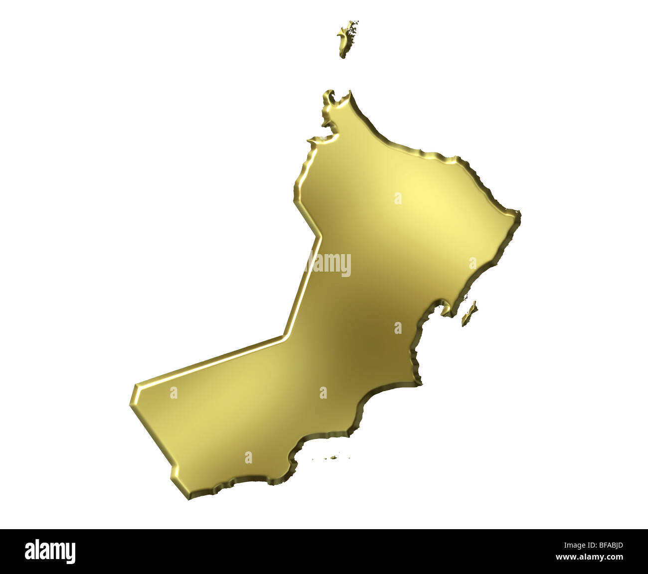 Oman map hi-res stock photography and images - Alamy