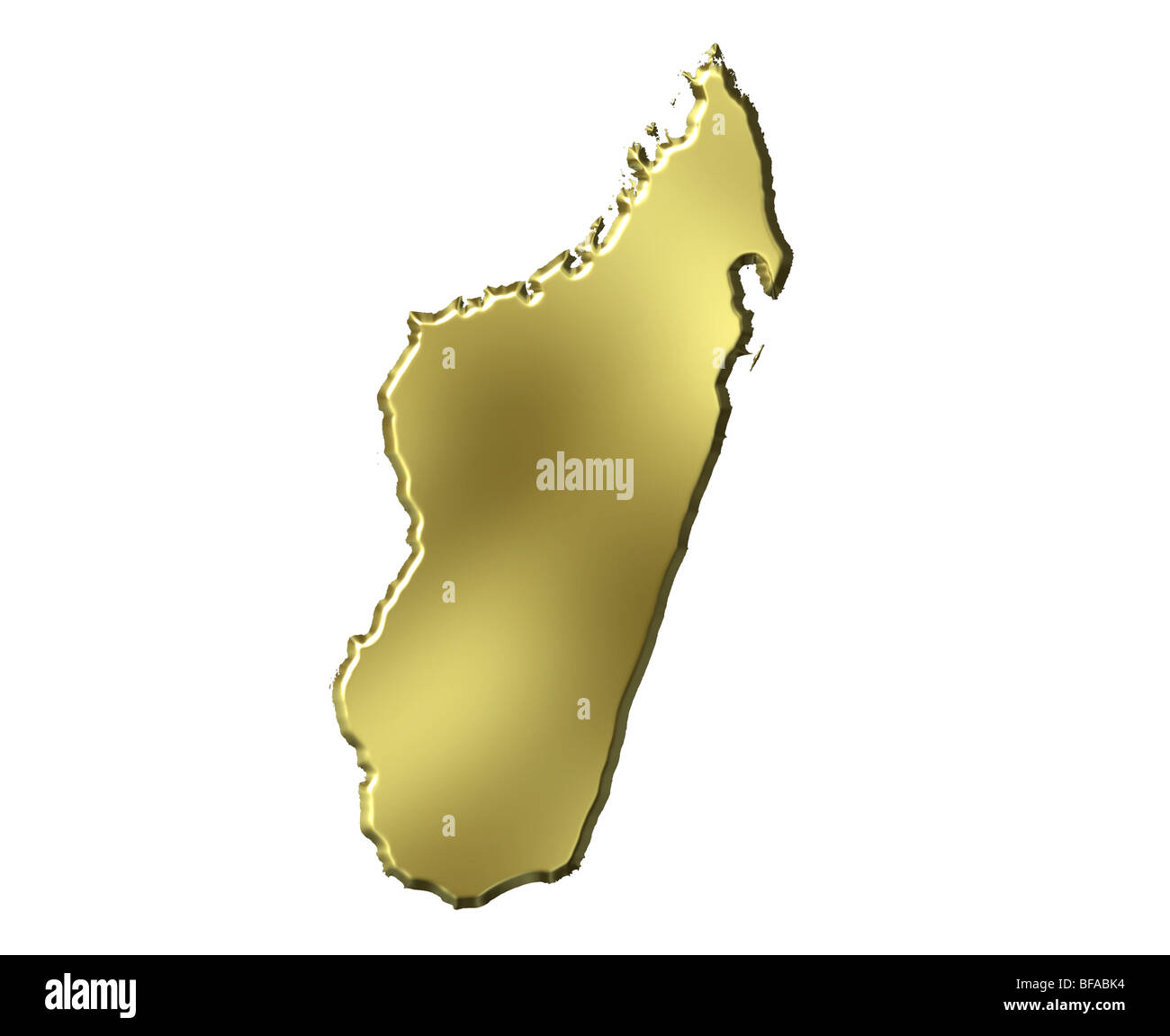 Madagascar gold map hi-res stock photography and images - Alamy