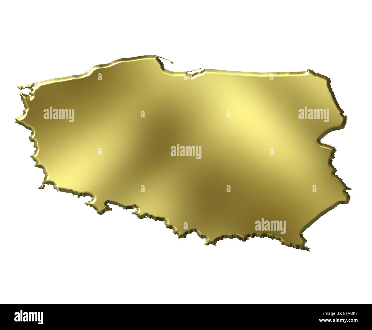 Golden metal shiny polish Cut Out Stock Images & Pictures - Alamy