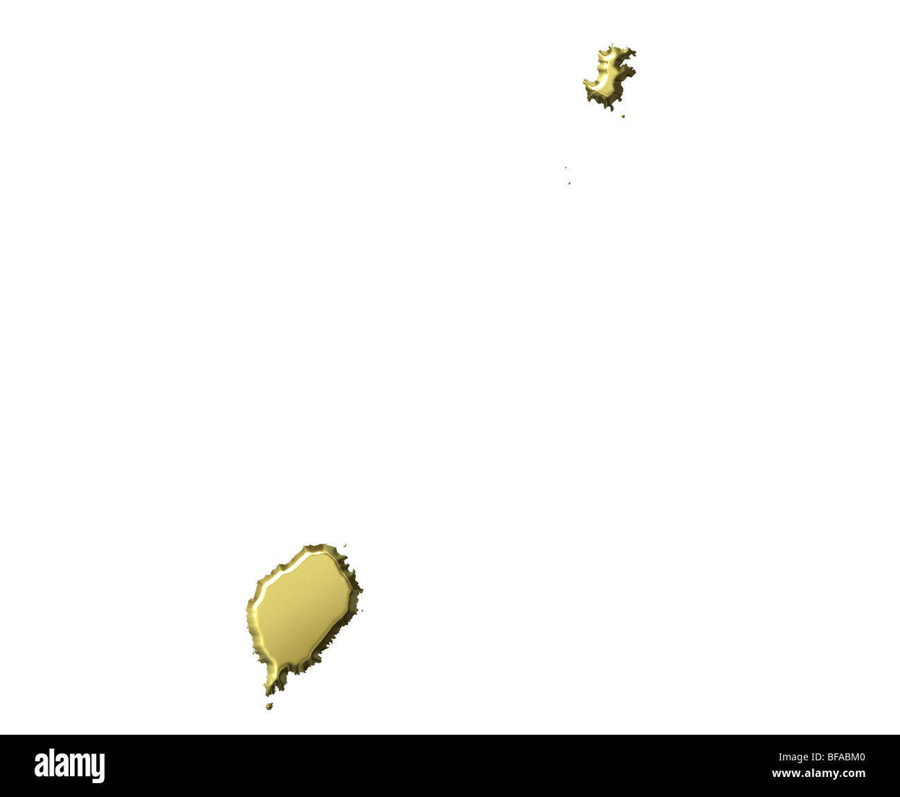 Saint thomas silhouette Cut Out Stock Images & Pictures - Alamy