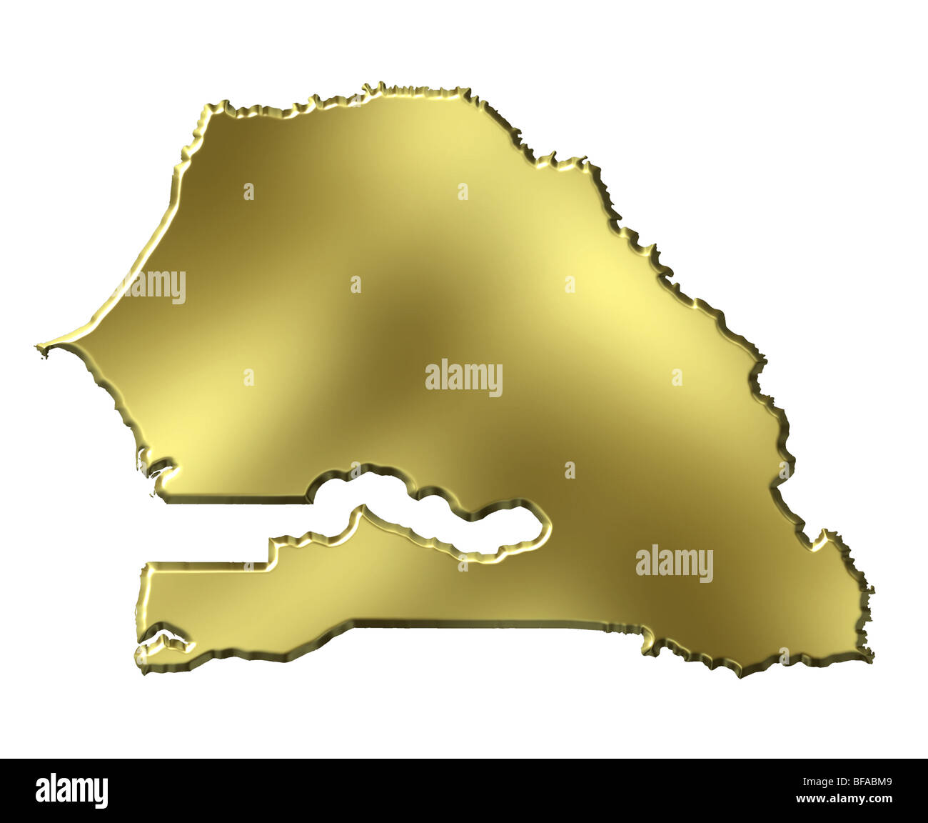 senegal on the map images